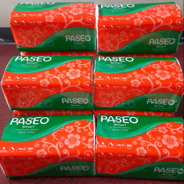 Jual Paseo smart facial tissue 250 sheet 2 ply | Shopee Indonesia