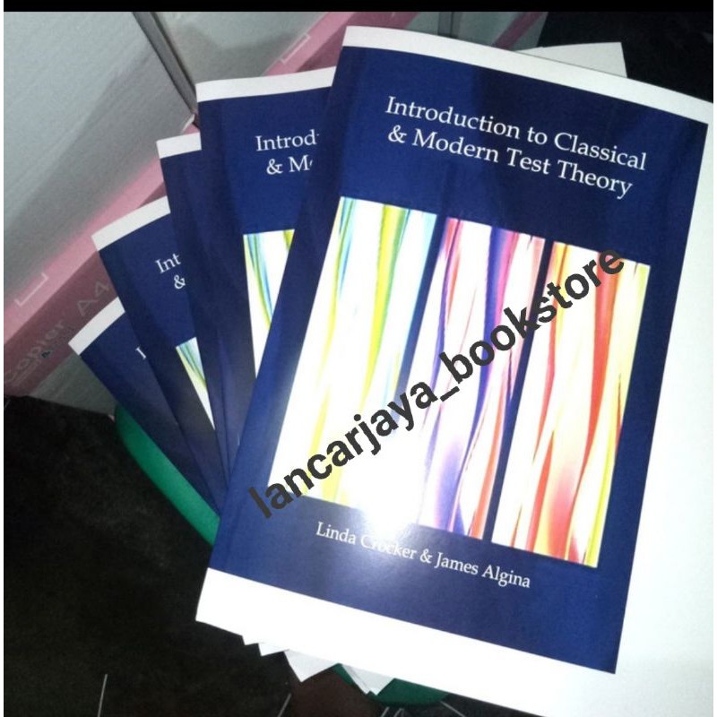 Jual Introduction to Classical and Modern Test Theory by Linda Crocker ...