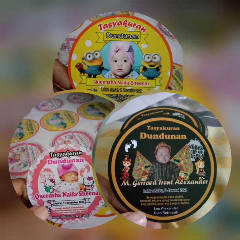 Jual Paket Stiker Dundunan perlembar A3 | Shopee Indonesia