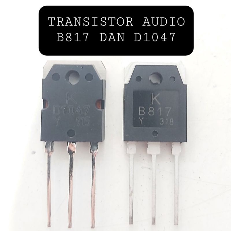 Jual Transistor Final Audio D1047 B817 D 1047 B 817 | Shopee Indonesia