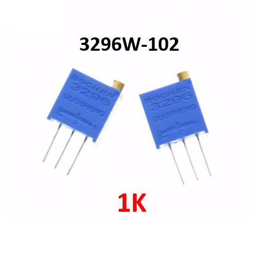 Jual VR 3296 1K Ohm 102 Potensiometer Multiturn Variable Resistor ...