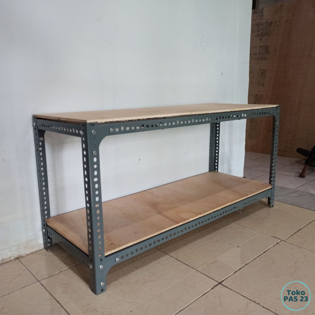 Jual TOKO PAS 23 | RAK SERBAGUNA BESI SIKU LUBANG UKURAN P120 L50 (cm ...
