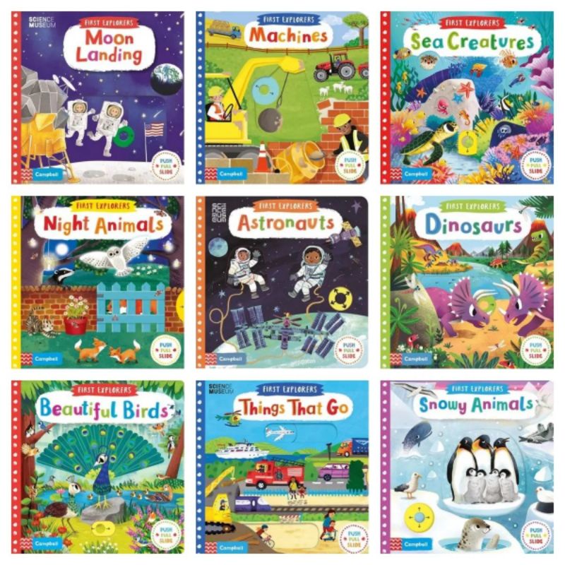 Jual First explorer series campbell books buku anak balita (dino ...