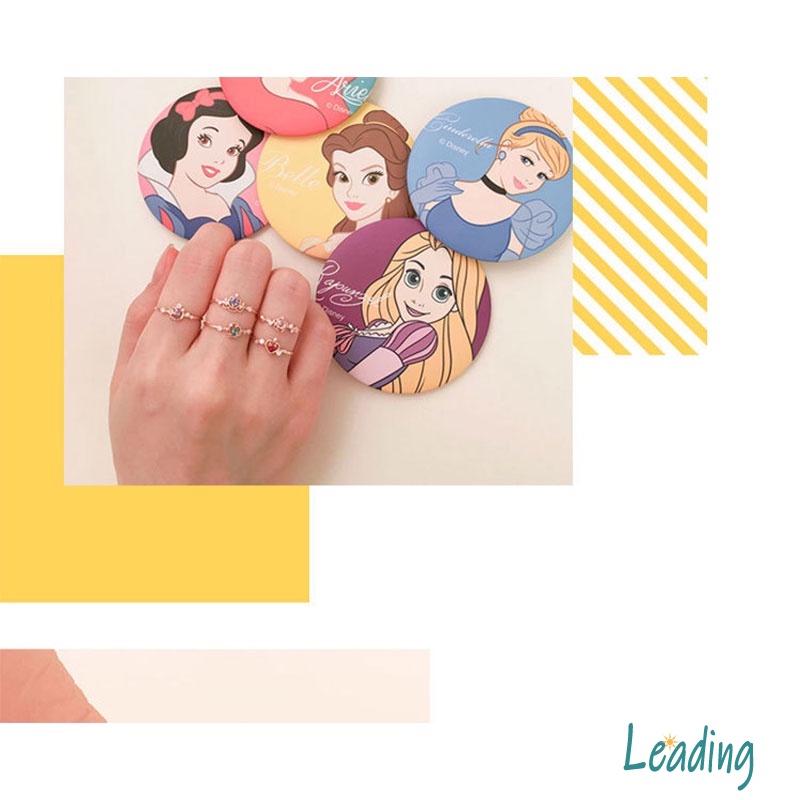 Jual Ready Stock Cincin Silver Disney Princess Crown Adjustable Ring ...