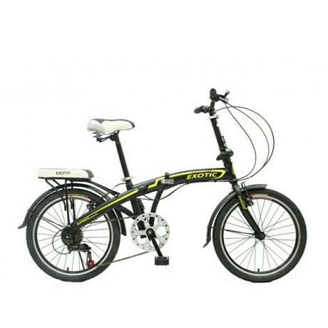 Jual Sepeda Lipat Exotic ET2625GX-2 FB Remaja-Dewasa 20 Inci Steel 7Sp ...