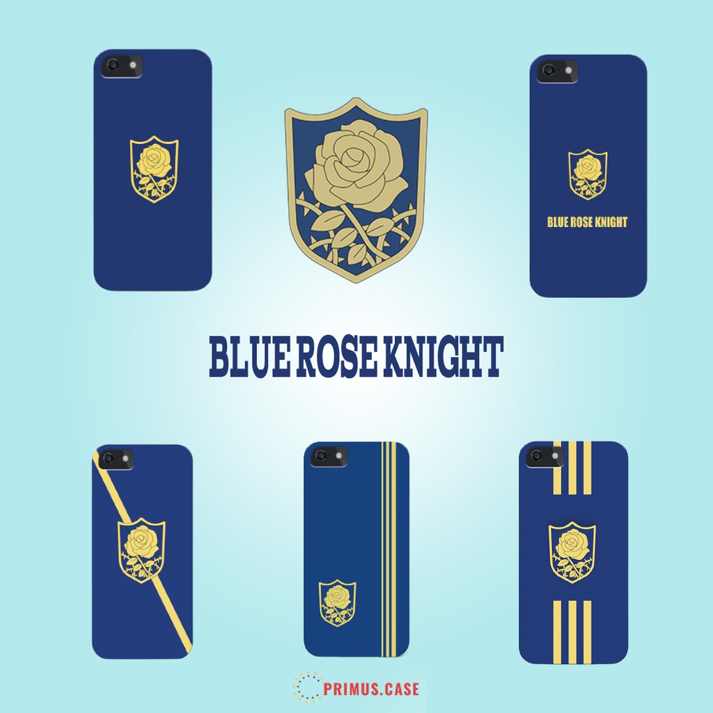 Jual BLUE ROSE KNIGHT BLACK CLOVER CASE | Shopee Indonesia