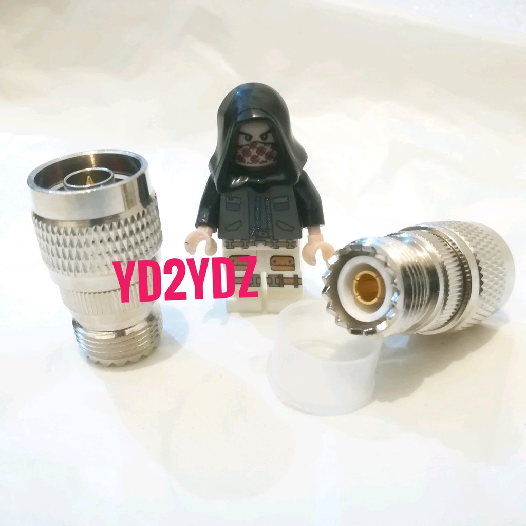 Jual Adapter konektor so239 pl female to n male rf so-239 uhf connector ...