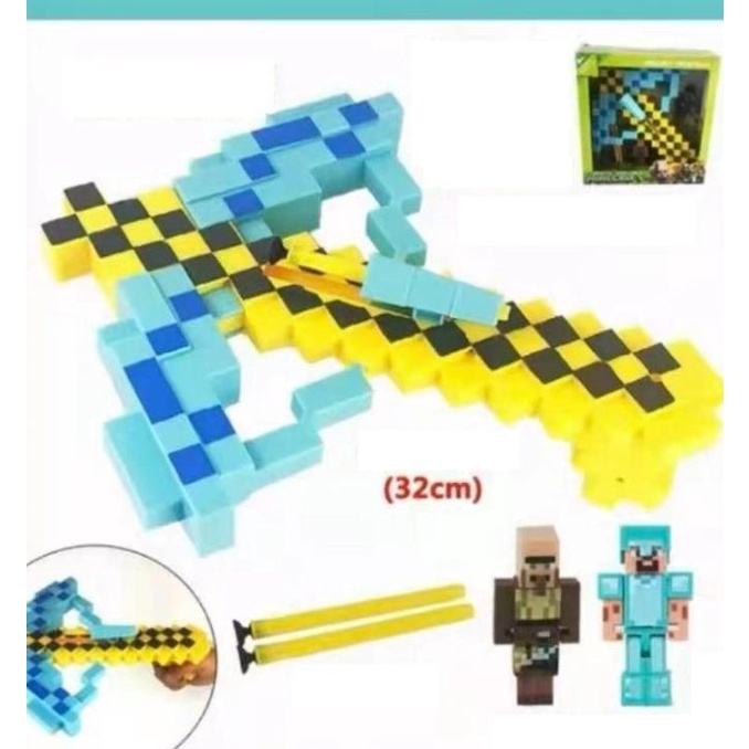 Jual Termurah Pedang Minecraft / Minecraft Sword (Minecraft Bow And ...