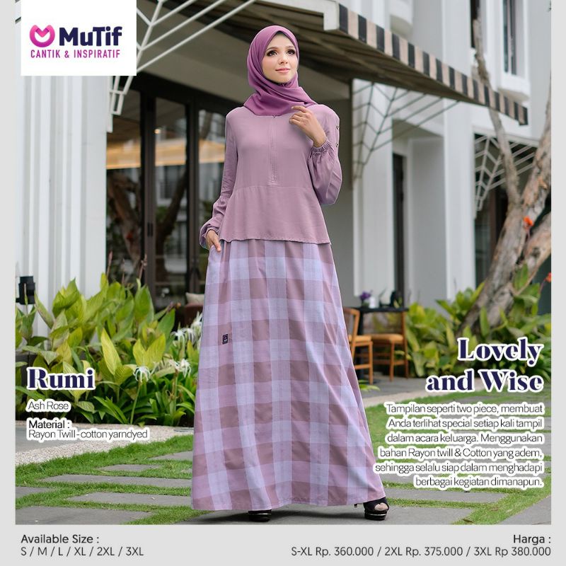 Jual gamis mutif rumi | Shopee Indonesia