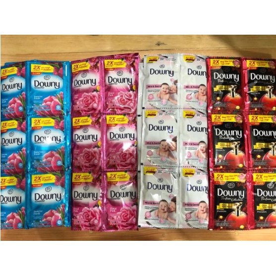 Jual Downy Sachet 25 ML Kemasan 1 Renceng | Shopee Indonesia