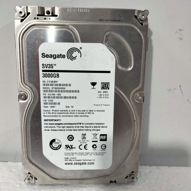 Jual Harddisk 3TB HDD Internal PC 3,5inch | Shopee Indonesia