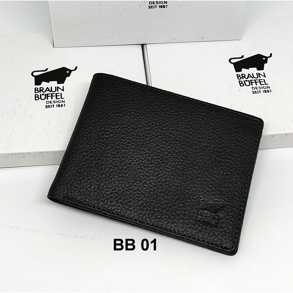 Jual DOMPET PRIA KULIT IMPORT BRAUN BUFFEL BB 01 SIMPLE MODEL TIDUR ...