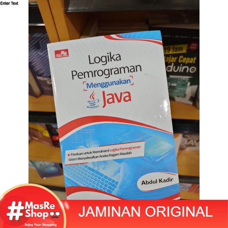Jual Buku Logika Pemrograman Menggunakan Java | Shopee Indonesia