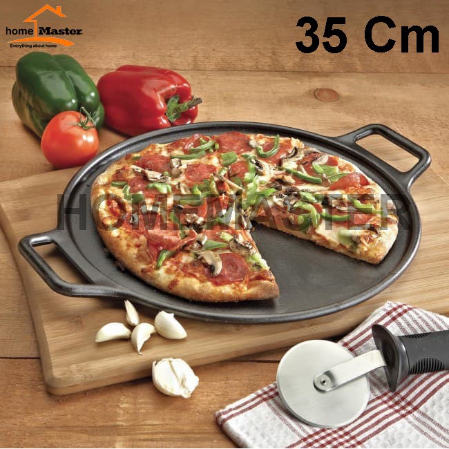 Jual HomeMaster Cast Iron/Besi Cor Panci/Pan/Skillet/Wajan Dual Handle ...