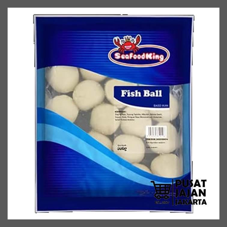 Jual Seafood King Big Fish Ball 500 Gr Bakso Baso Ikan Besar Jumbo ...