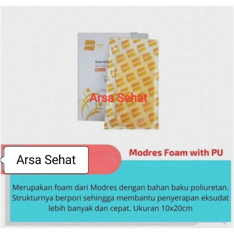 Jual Ecer Busa Penyerap Luka Medis Foam Modres / Modres Foam Dressing ...