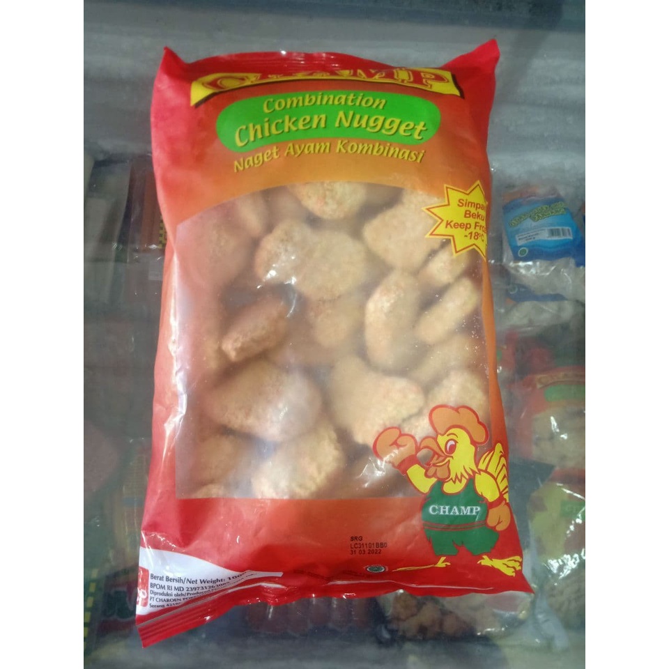 Jual NUGGET AYAM CHAMP - FROZEN FOOD FRESH PURWAKARTA | Shopee Indonesia