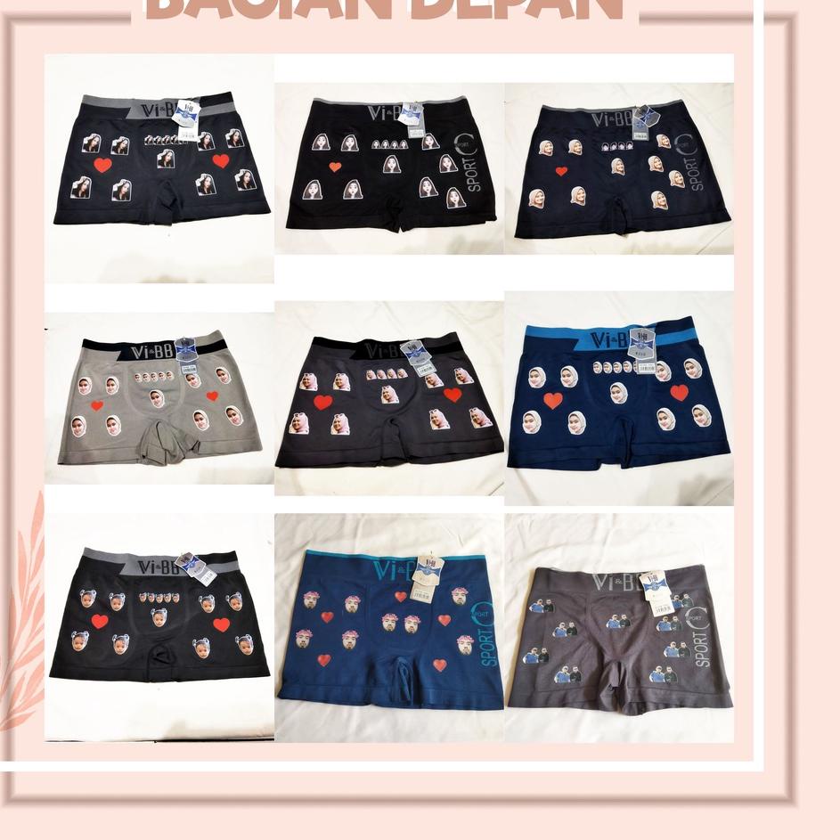 Jual Paling Sesuai.. (FREE BOX) BOXER CUSTOM CELANA DALAM UNIK ANTI ...