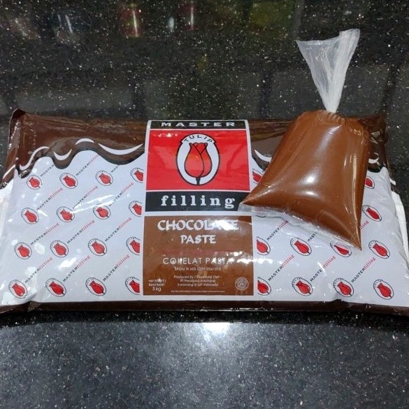 Jual Tulip Master Filling Chocolate Paste 250gr Selai Isian Cokelat ...