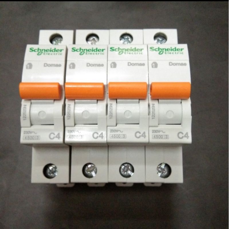 Jual MCB SCHNEIDER DOMAE 1p 2a,4a,6a,10a,16a,20a,25a,32a | Shopee Indonesia