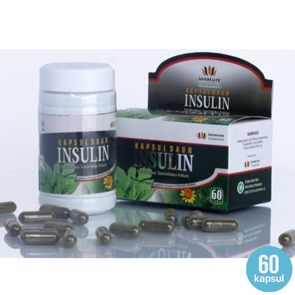 Jual Kapsul Insulin Innature isi 60 Original | Shopee Indonesia