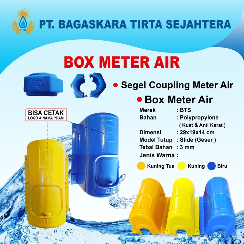 Jual Tutup Meteran Air / Box Meter Air PDAM | Water Meter Box Tutup ...