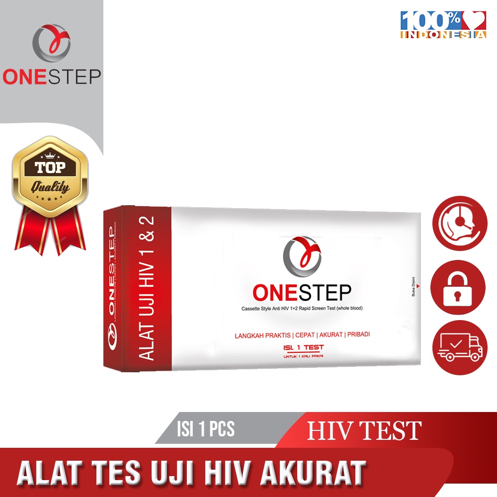 Jual PROMO One Step HIV Test-Alat Tes Deteksi HIV Cepat ,Akurat ,Mudah ...