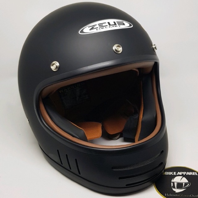 Jual HELM CAKIL ZEUS 816C MATT BLACK DOFF HITAM DOP ROBOT ASTRONOT ...