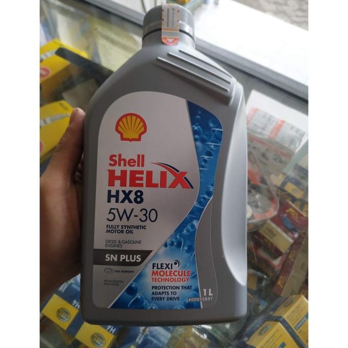 Jual COD Shell Helix HX8 5W-30 1 Liter | Shopee Indonesia