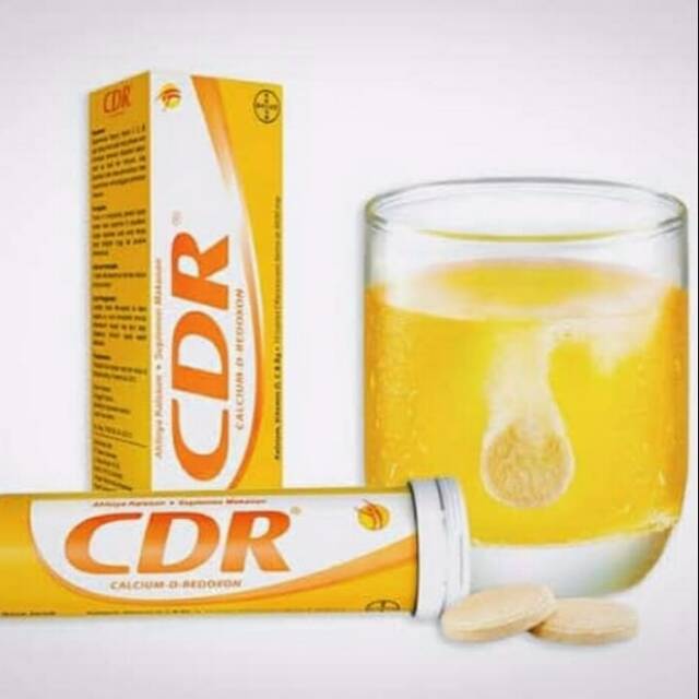 Jual CDR Suplemen Kalsium Rasa Jeruk isi 10 Tablet | Shopee Indonesia
