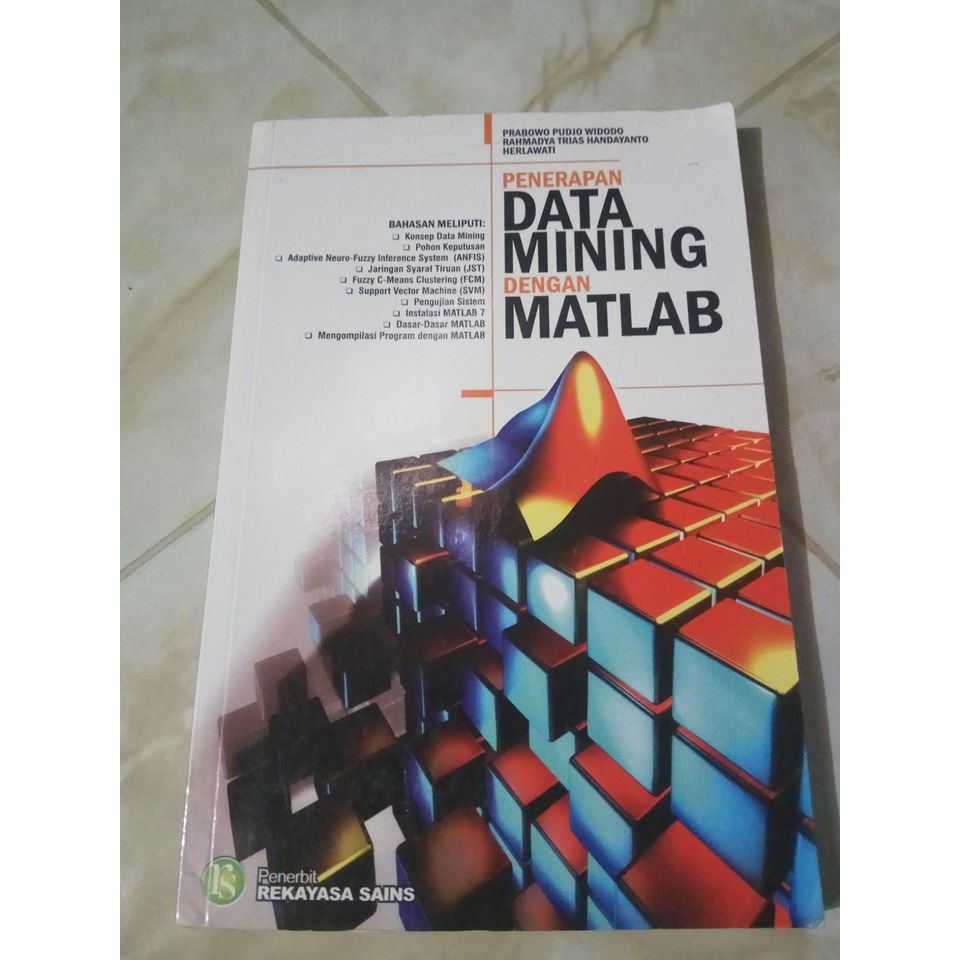 Jual Buku Penerapan Data Mining Dengan Matlab Shopee Indonesia