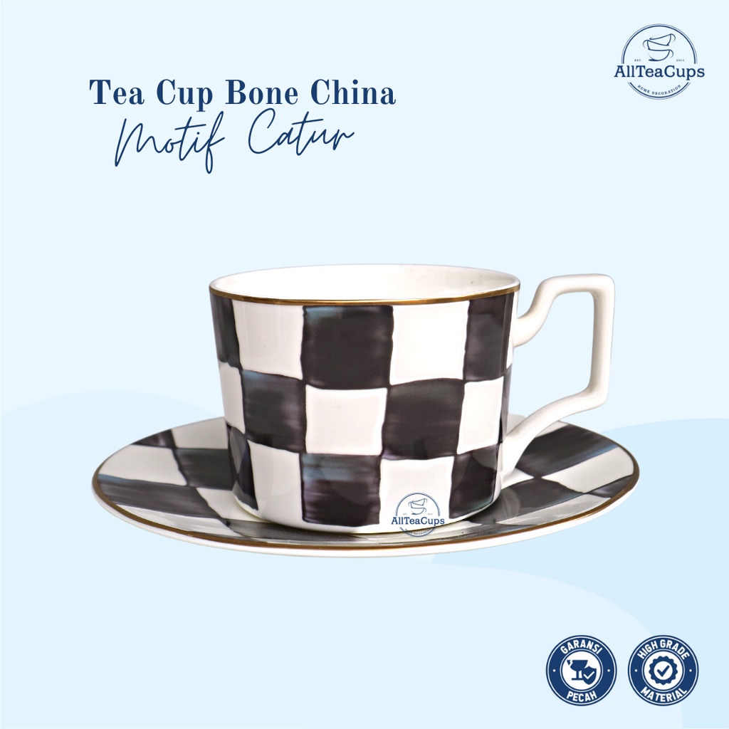 Jual Gelas/Cangkir/Tea Cup Catur Keramik Bone China Import Allteacups ...