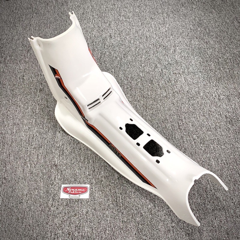 Jual Legshield sayap tebeng tengah honda astrea 800 star putih | Shopee ...