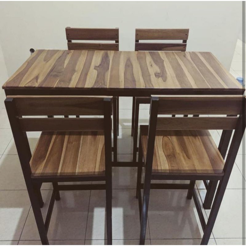 Jual meja makan/dining table kayu jati | Shopee Indonesia