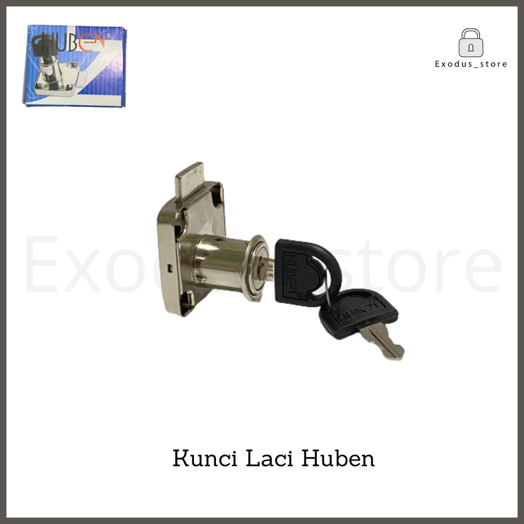 Jual kunci tarikan laci lemari kayu / loker meja HUBEN CAM LOCK 22 MM ...