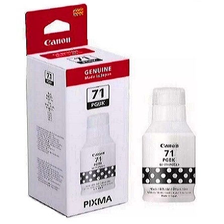 Jual Canon Original Ink GI 71 Black GI71 (GI-71Bk) G1020 2020 3020 3060 ...