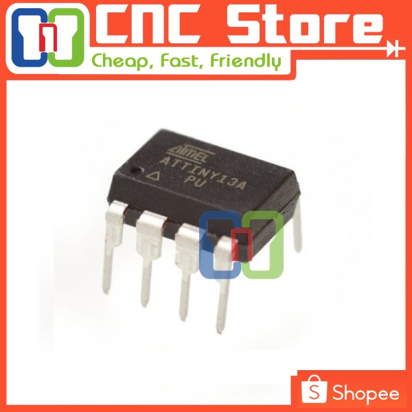 Jual [ICS-0042] ATTINY13A-PU ATTINY13A ATTINY13 8 Bit Microcontroller DIP 8 AVR | Shopee Indonesia