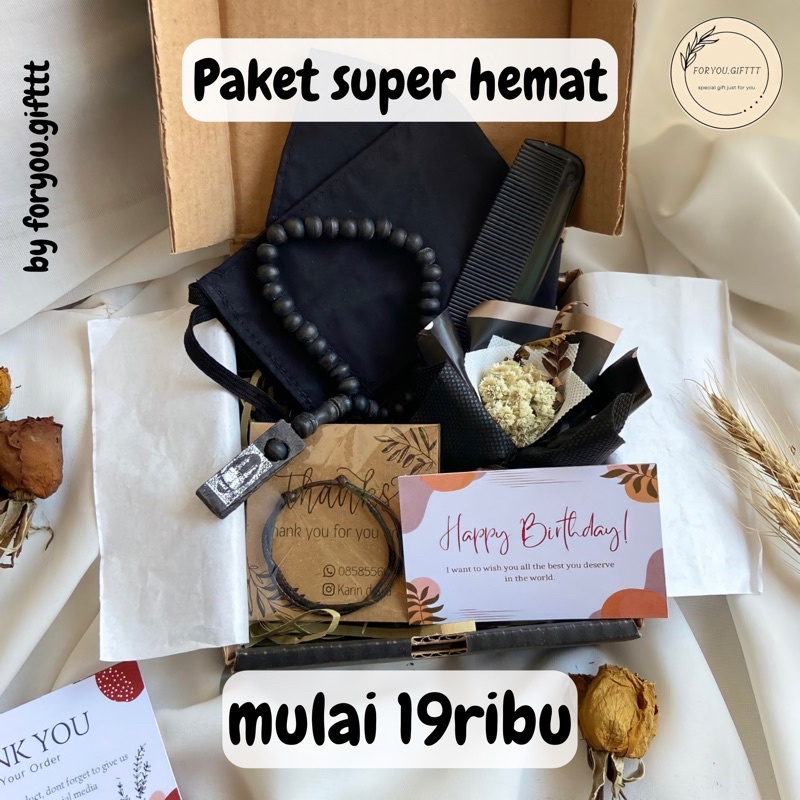 Jual Hampers kado cowok murah/Giftbox cowok/Hadiah Ultah pacar PART 1 ...