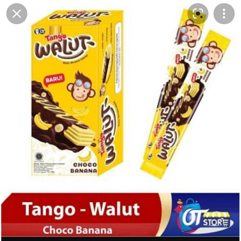 Jual tango walut choco banana (isi 12 bks) | Shopee Indonesia