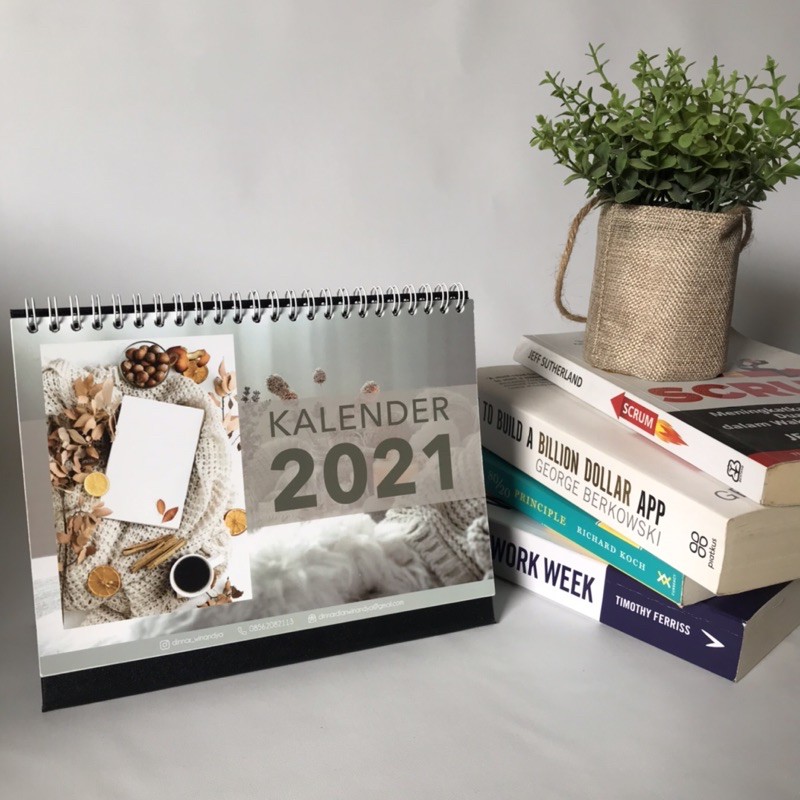 Jual KALENDER MEJA EKSKLUSIF Earth Tone (Art paper kualitas tinggi ...