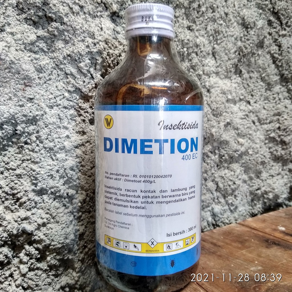 Jual INSEKTISIDA DIMETION 400EC Bahan aktif : Dimetoat 400g/l 300ml ...