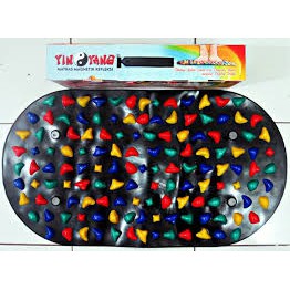 Jual Karpet Refleksi Kaki Yin Yang / Matras Reflexy / Terapi Injak Kaki ...