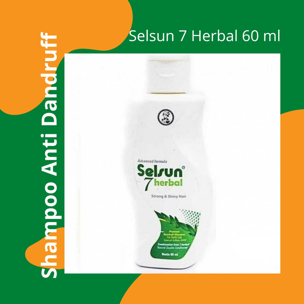Jual Selsun Shampoo Seven 7 Herbal - 120 ml dan 60 ml / 120 ml dan 60 ...