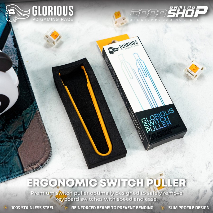 Jual GLORIOUS ERGONOMIC SWITCH PULLER - Keyboard Gaming | Shopee Indonesia
