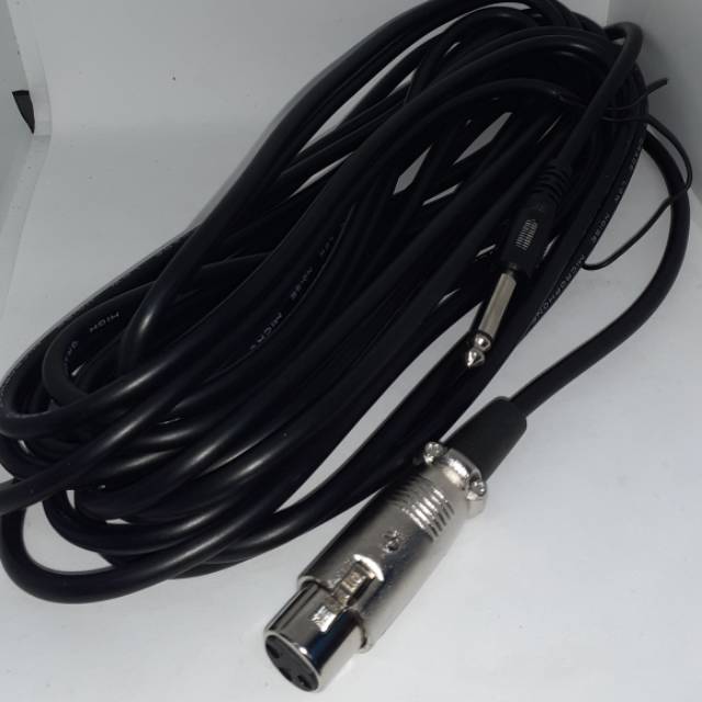 Jual Kabel mic Mikrofon 10 Meter original kabel cable panjang universal ...