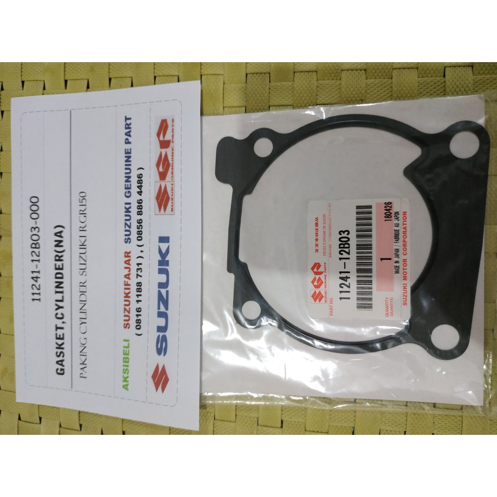 Jual FADA - Paking Cylinder Suzuki RGR 150 CC ori Japan | Shopee Indonesia