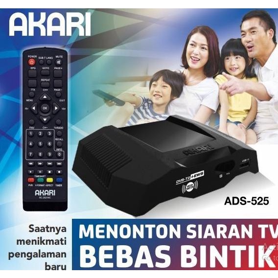Jual Akari Set Top Box ADS 210 ADS210 ( Alat Penangkap siaran digital ...