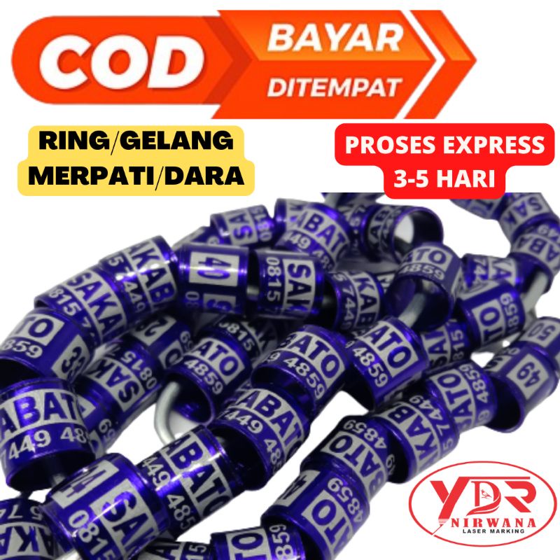 Jual RING MERPATI VELG LASER LAPIS AKRILIK MEWAHH | Shopee Indonesia