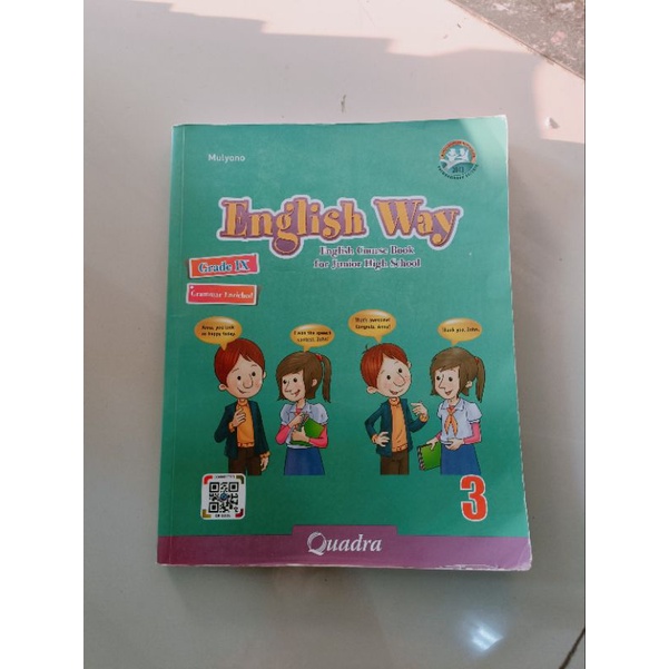 Jual BUKU ENGLISH WAY SMP KELAS 3 QUADRA | Shopee Indonesia