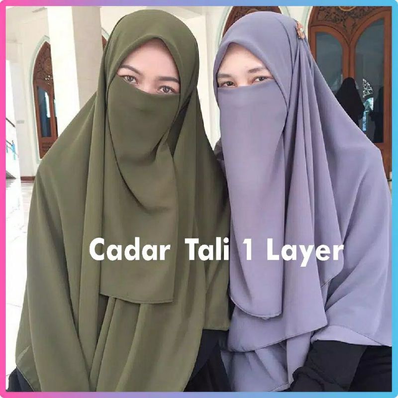 Jual Niqob Tali/cadar tali | Shopee Indonesia